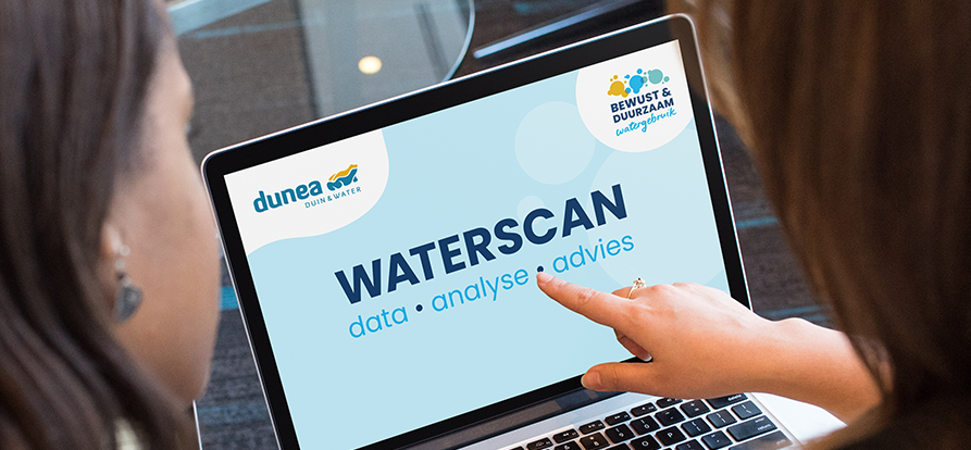Dunea lanceert Waterscan voor grote bedrijven